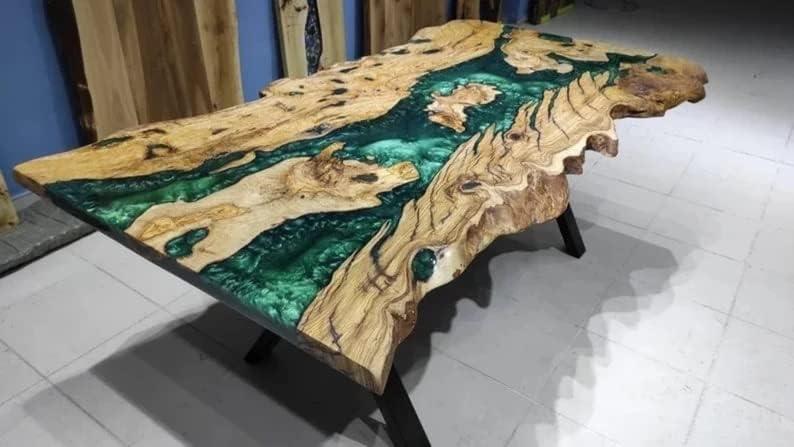 Discovering Our Perfect Personalized Large Epoxy Dining Table - YONOHOME