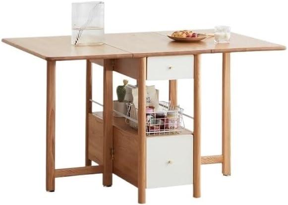 Discovering Versatility: Our Review of the Solid Wood Folding Table - YONOHOME