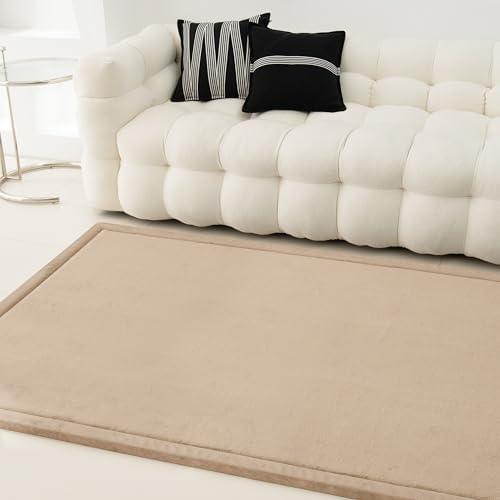 Transforming Our Space: A Review of the Cozy Beige Area Rug ...