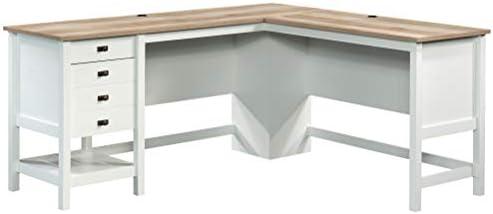 Transforming Our Home Office: A Review of the Sauder L Desk - YONOHOME